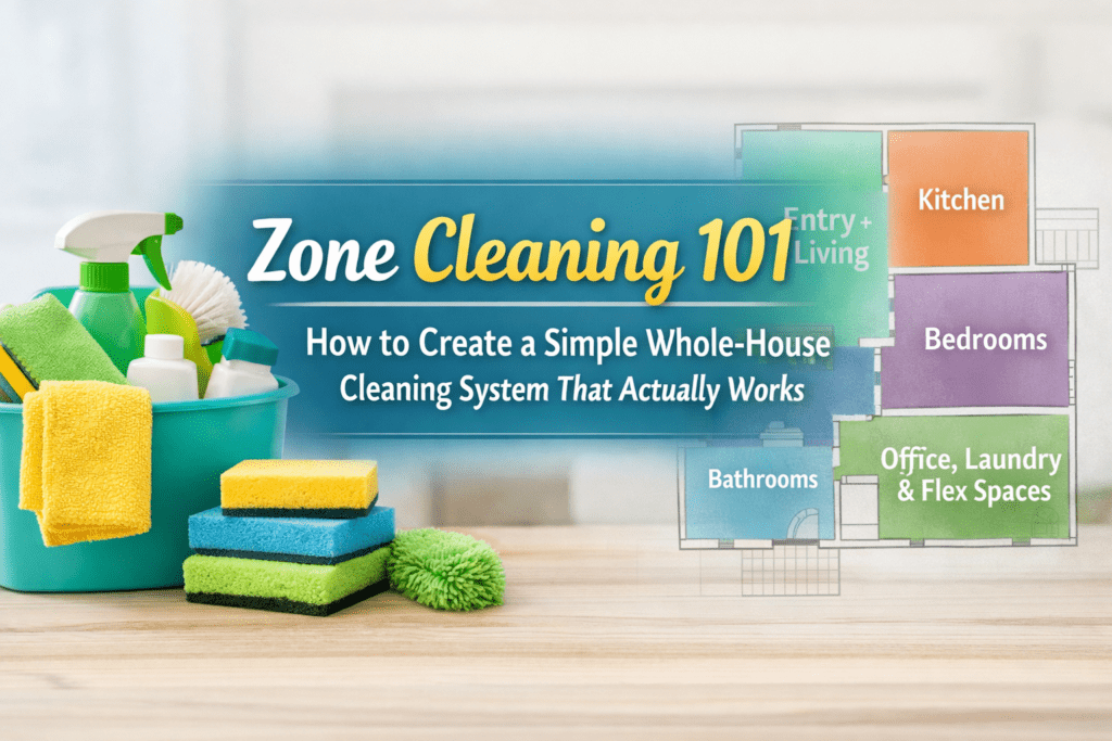 Zone Cleaning 101: How to Create a Simple Whole-House Cleaning System ...